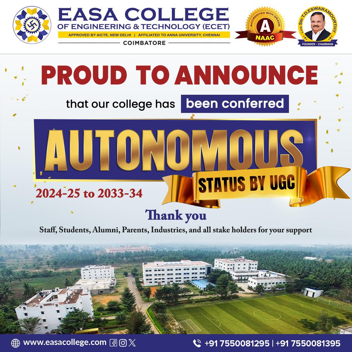Best Engineering College in Coimbatore - EASA College